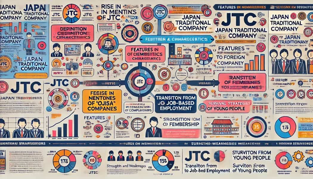 JTC（ジャパントラディショナルカンパニー）とは？その特徴と構造的な課題、そして若手が生き抜くためのキャリア戦略 - 人生とポートフォリオ